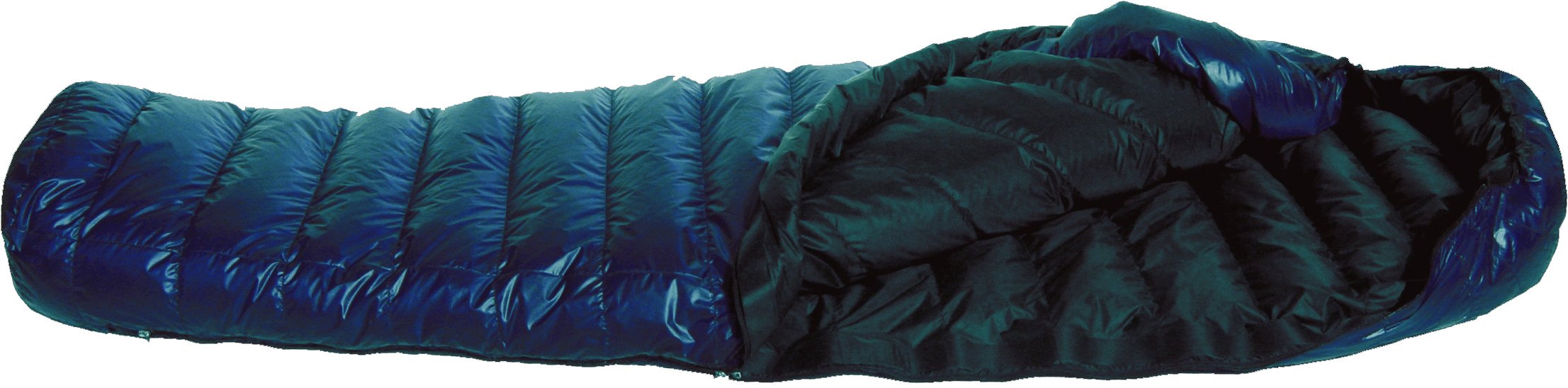 Western Mountaineering MegaLite 30 Degree Sleeping Bag Navy Blue 5FT 6IN / Right Zip