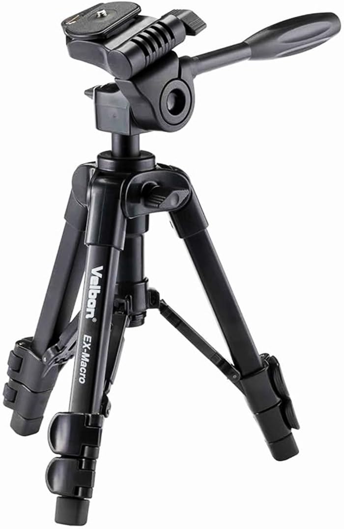 Velbon EX-Macro Aluminum Table Tripod with 3 Movement Head