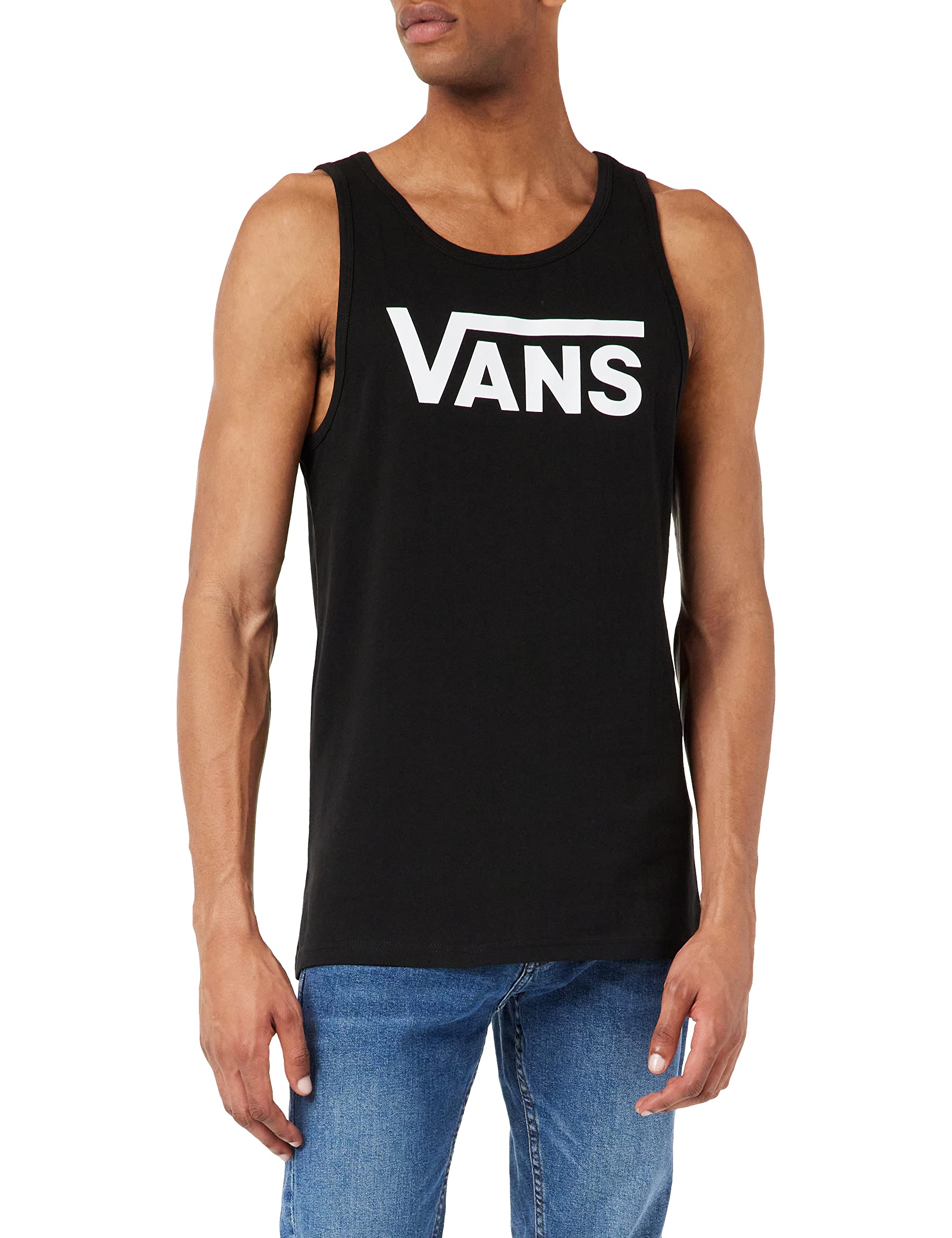 Vans Classic Tank Vest Large Black/White