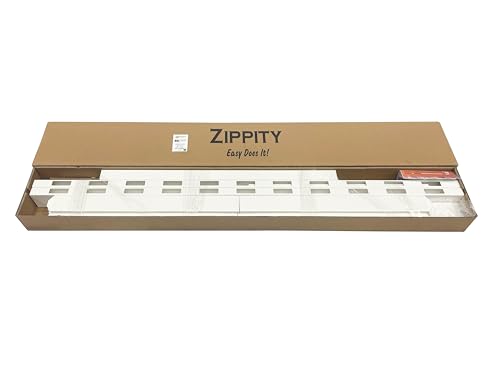 Zippity Outdoor Products ZP19002 No Dig Fence Newport, 36"H x 72"W, White