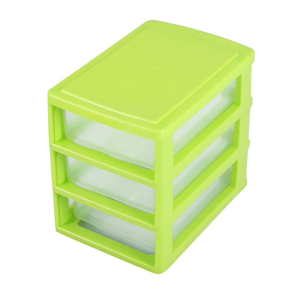 Vruping Mini Drawer Organizer, Plastic Jewelry Makeup Storage Box with Adjustable Detachable Dividers for Small Accessories (#5)