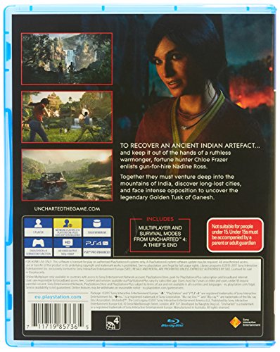 Uncharted The Lost Legacy PS4 Playstation 4 Game