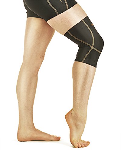 Tommie Copper Women's Performance Triumph Knee Sleeve, Black, Medium