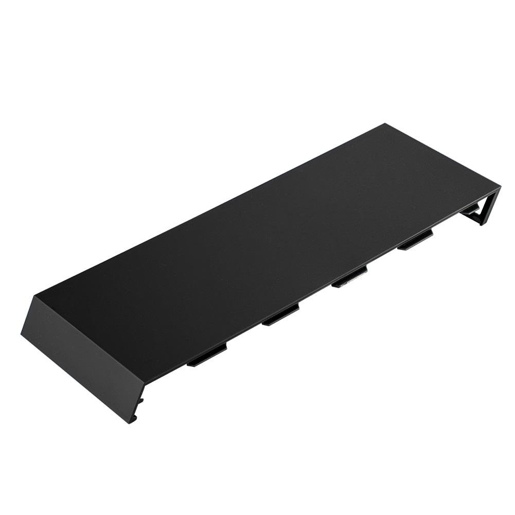 Zer one HDD Hard Driver Shell Case for, Anti-Scratch Front Housing Shell Faceplate Replacement for Sony 4 Console(Black) [Video Game]