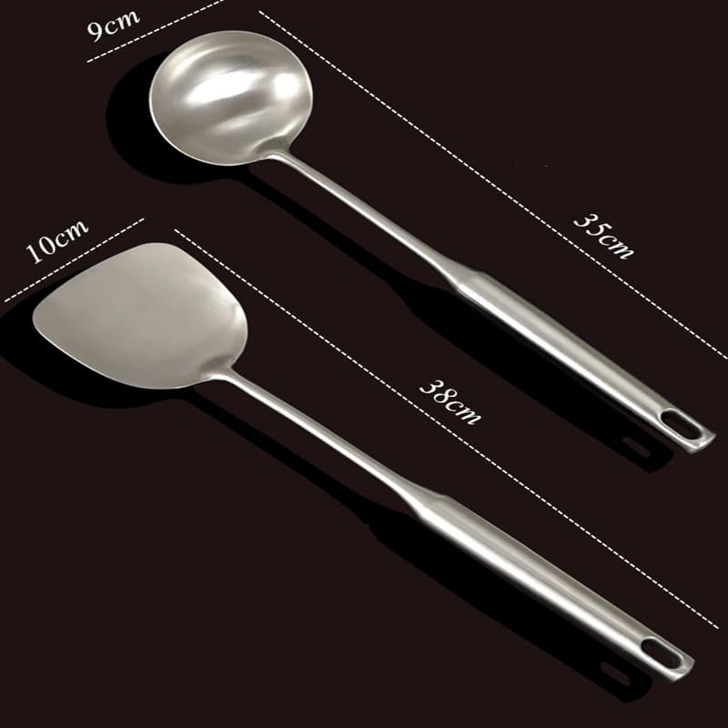 SLEEVY Kitchen Cooking Utensil Set Stainless Steel Cookware Colander Spoon Spatula Shovel Kitchen Tools