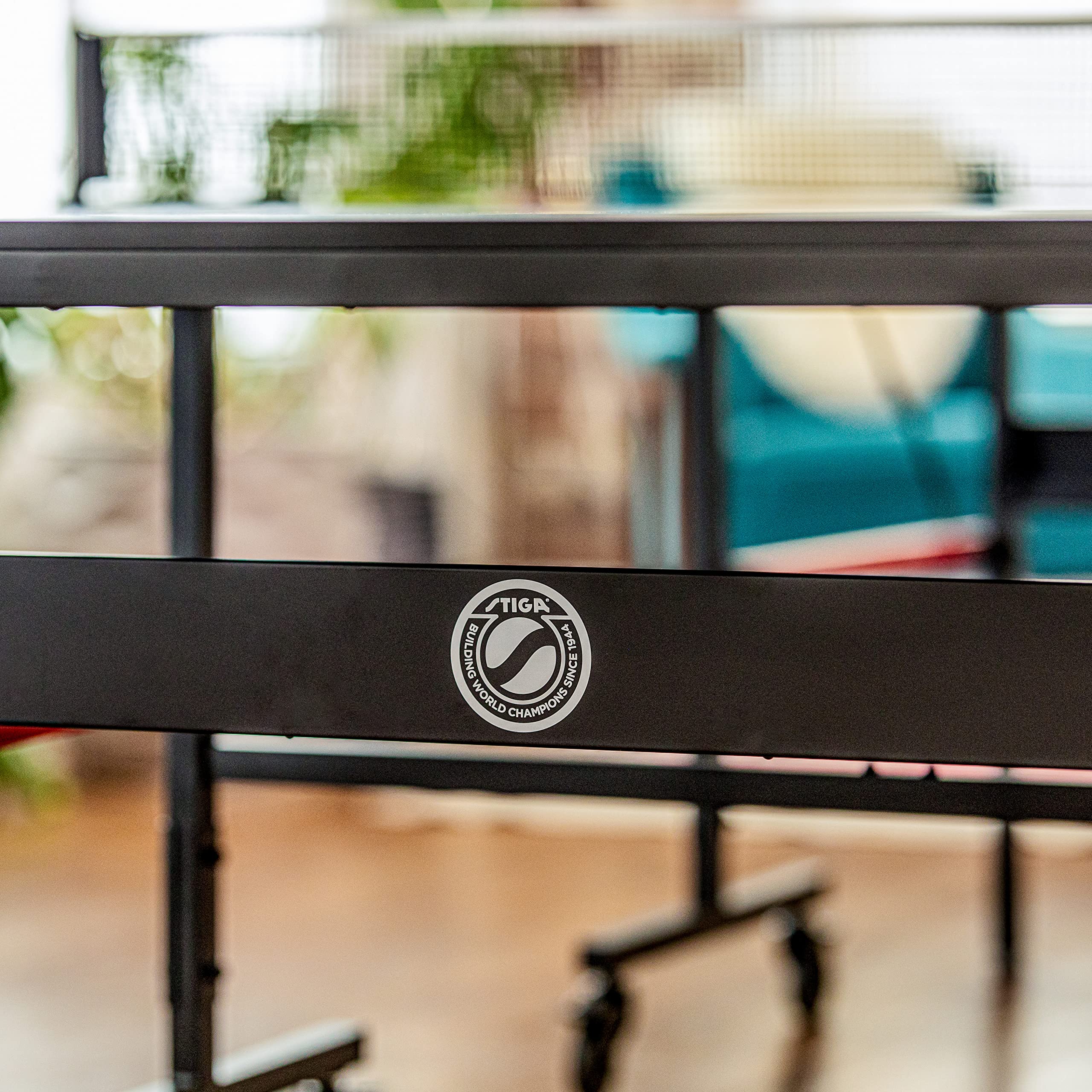 STIGA Advantage Series Ping Pong Tables - 13, 15, 19, and 25mm Tabletops - Quickplay 10 Minute Assembly - Playback Mode - Recreational to Tournament Level