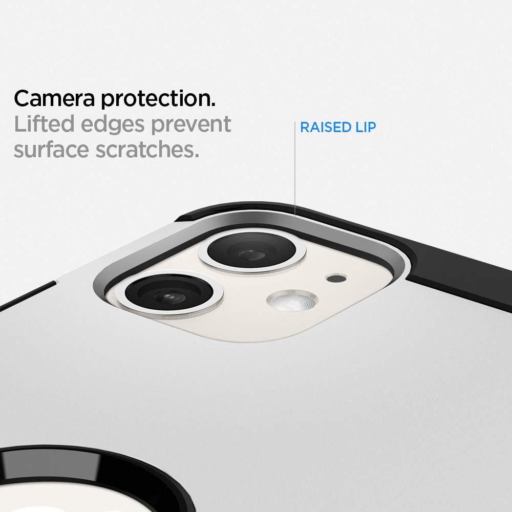 Spigen Tough Armor [Extreme Protection Tech] Designed for iPhone 11 Case (2019) - XP Satin Silver