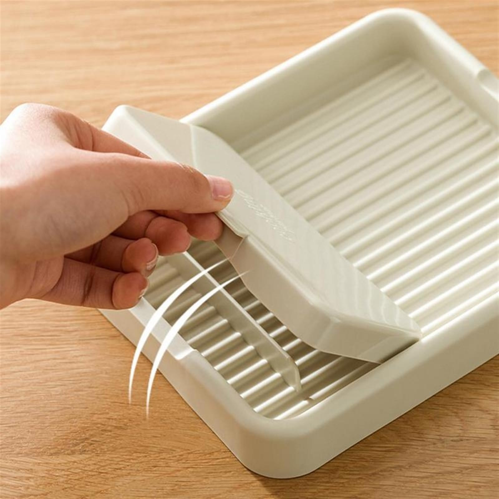 SPICLY Tray Kitchen Pot Lid Holder Soup Spoon Shovel Pan Covers Stand Non Slip Pot (Color : Green)