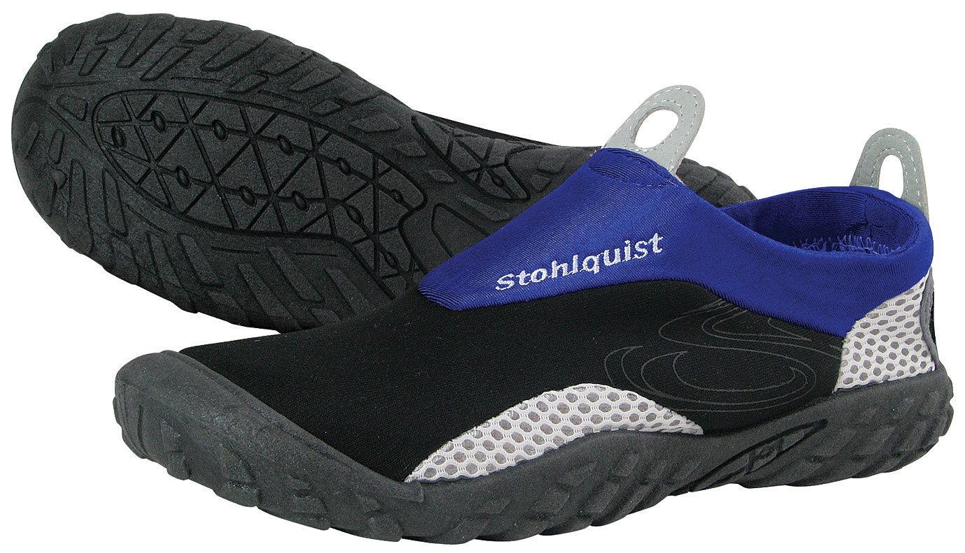 Stohlquist Men's Bodhi Watershoes, Black/Blue, 9