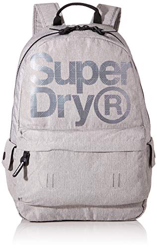 Superdry Men's Logo Montana, Grey (Grey Marl), 13.5x46x30.5 Centimeters (B x H x T)