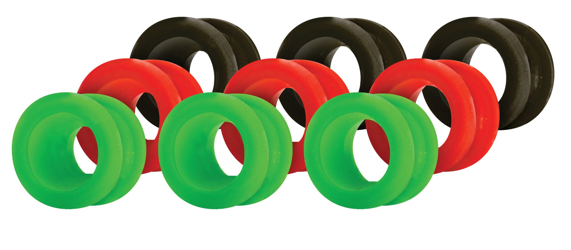 TRUGLO Versa Durable Lightweight Effective Versatile Easily Attached Hunting Archery Peep Sight w/ 9 Interchangeable Customizing Inserts