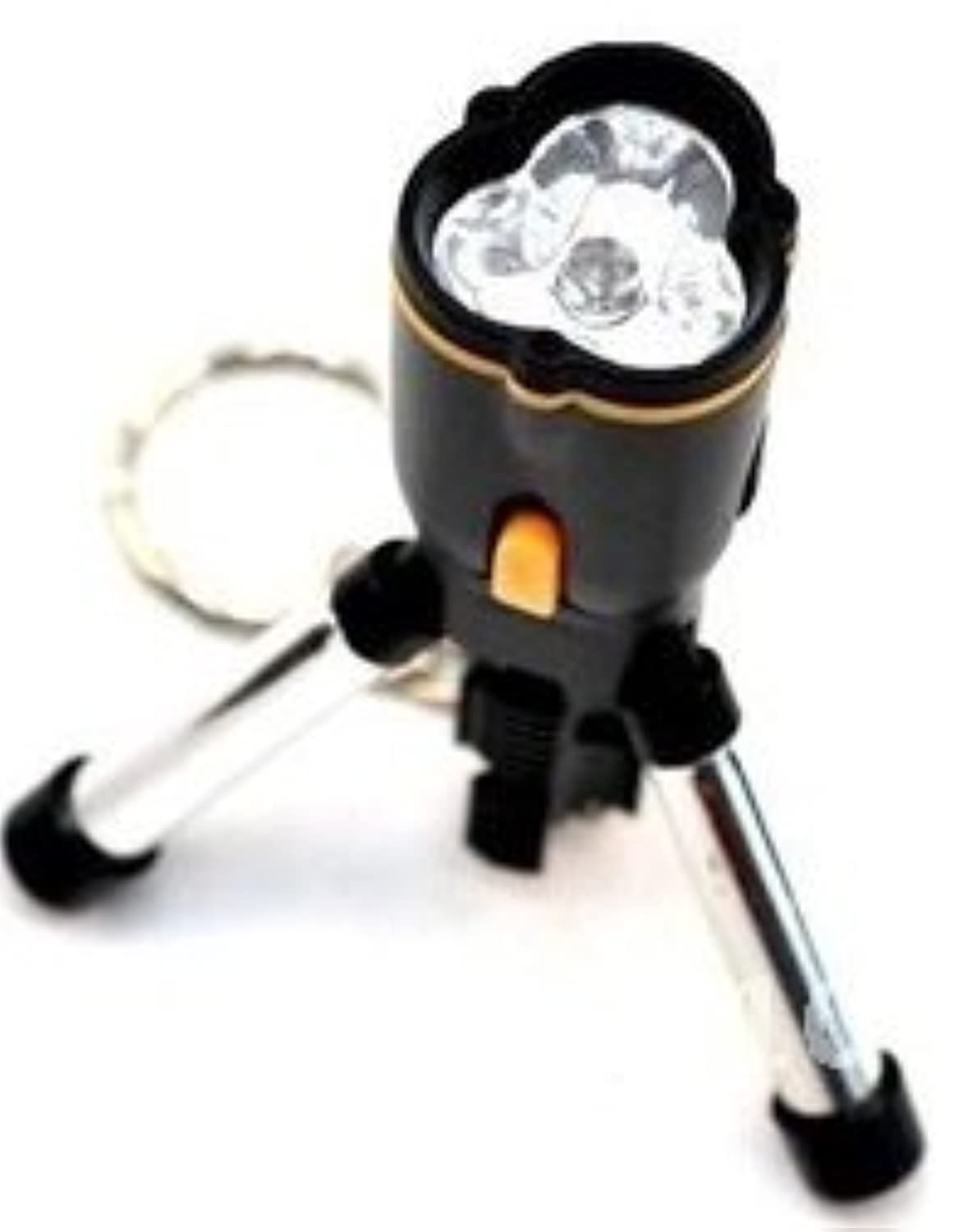 Stanley 0-95-112 Linterna MaxLife 369 LED Trípode, Black
