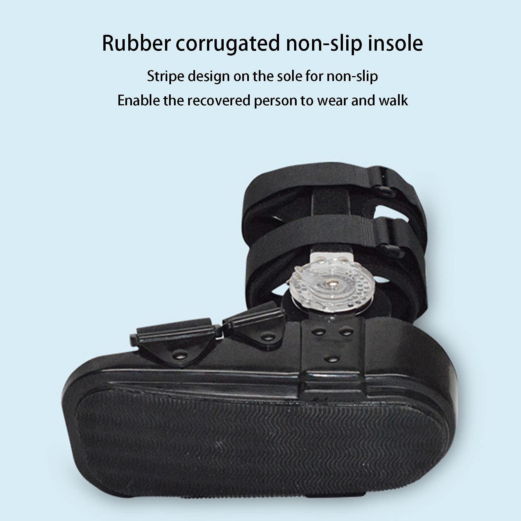 WILLQ Healing Boot Medical Recovery Protection for Ankle Sprains Fractures Tendon Ligament Post-op Rehab Toe Foot Ankle Injuries Foot Stabilizer Broken Toe Walking Boots for Men Women,Lager