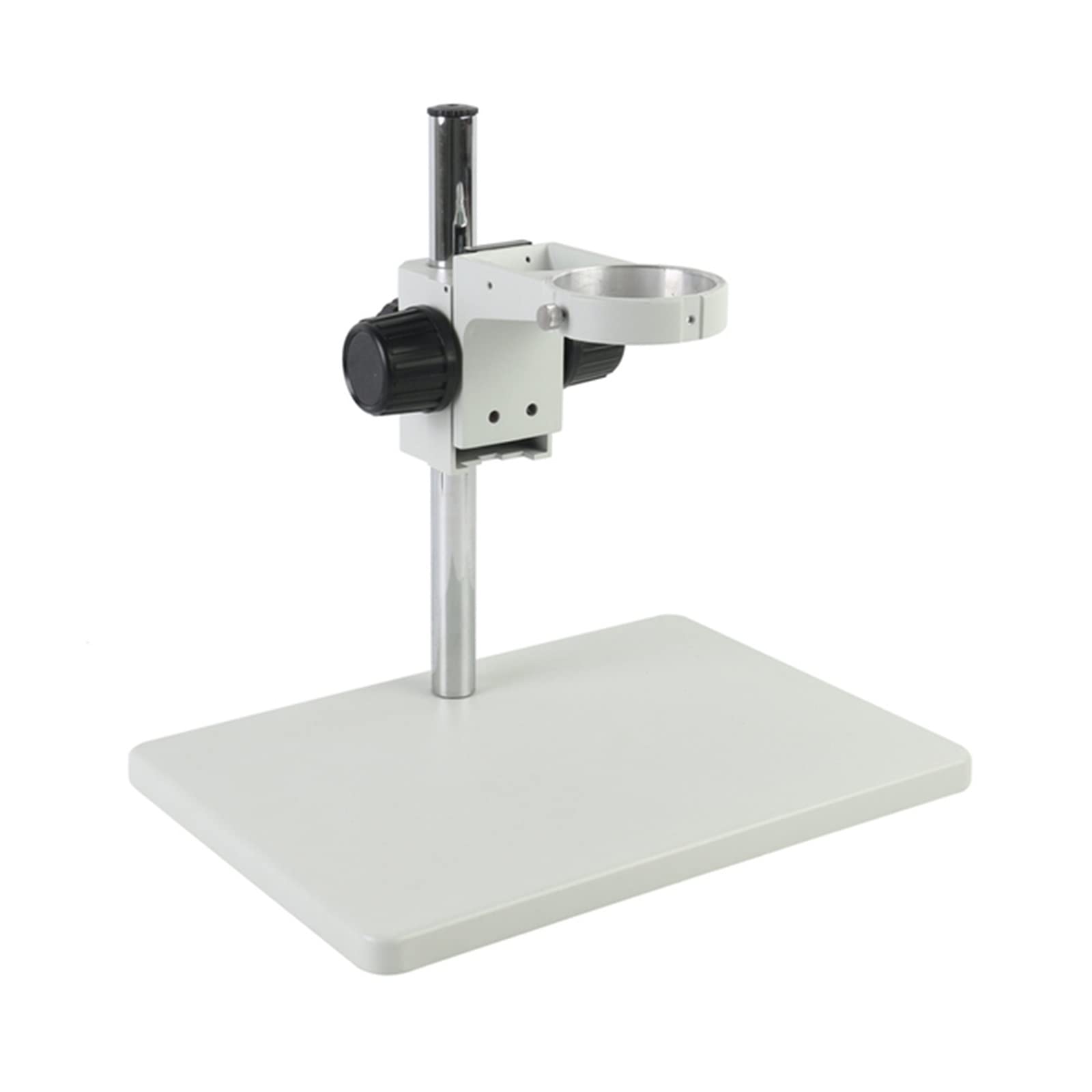 YUTR Industrial Binocular Trinocular Microscope Camera Stand Holder Arm Bracket 76mm Universal 360 Rotating Maintenance Workbench (Color : E, Size : 375 * 255MM)