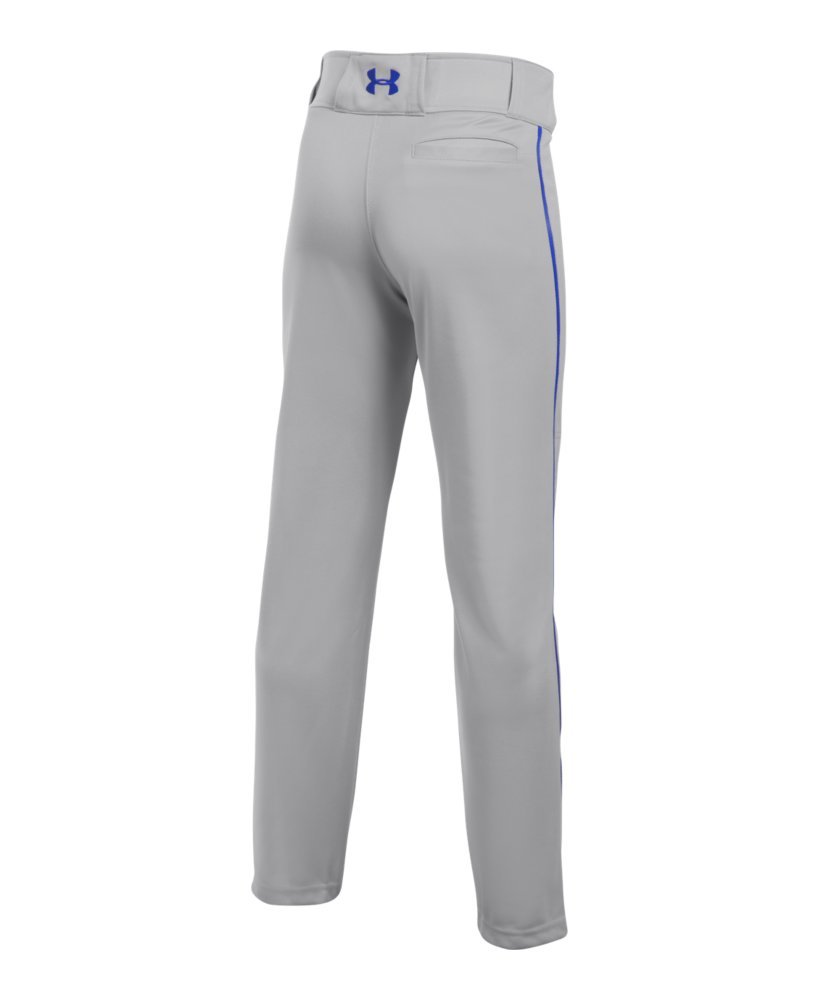 Under Armour UA Clean Up Piped Baseball YLG Baseball Gray