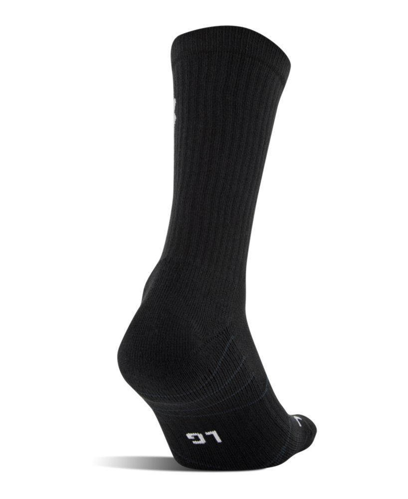 Under Armour UA Performance Crew - 3-Pack LG Black