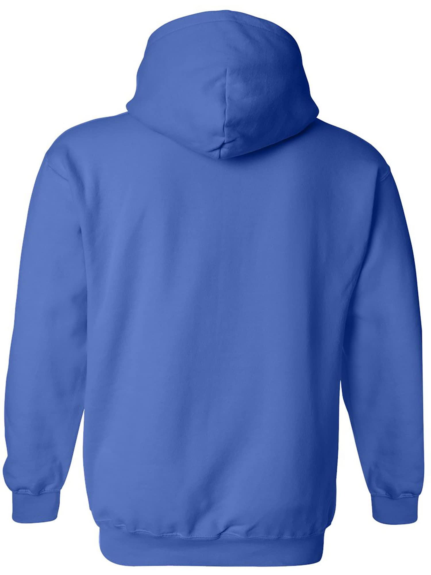 zerogravitee Soccer Mom Adult Hooded Sweatshirt in Royal with black text - Large