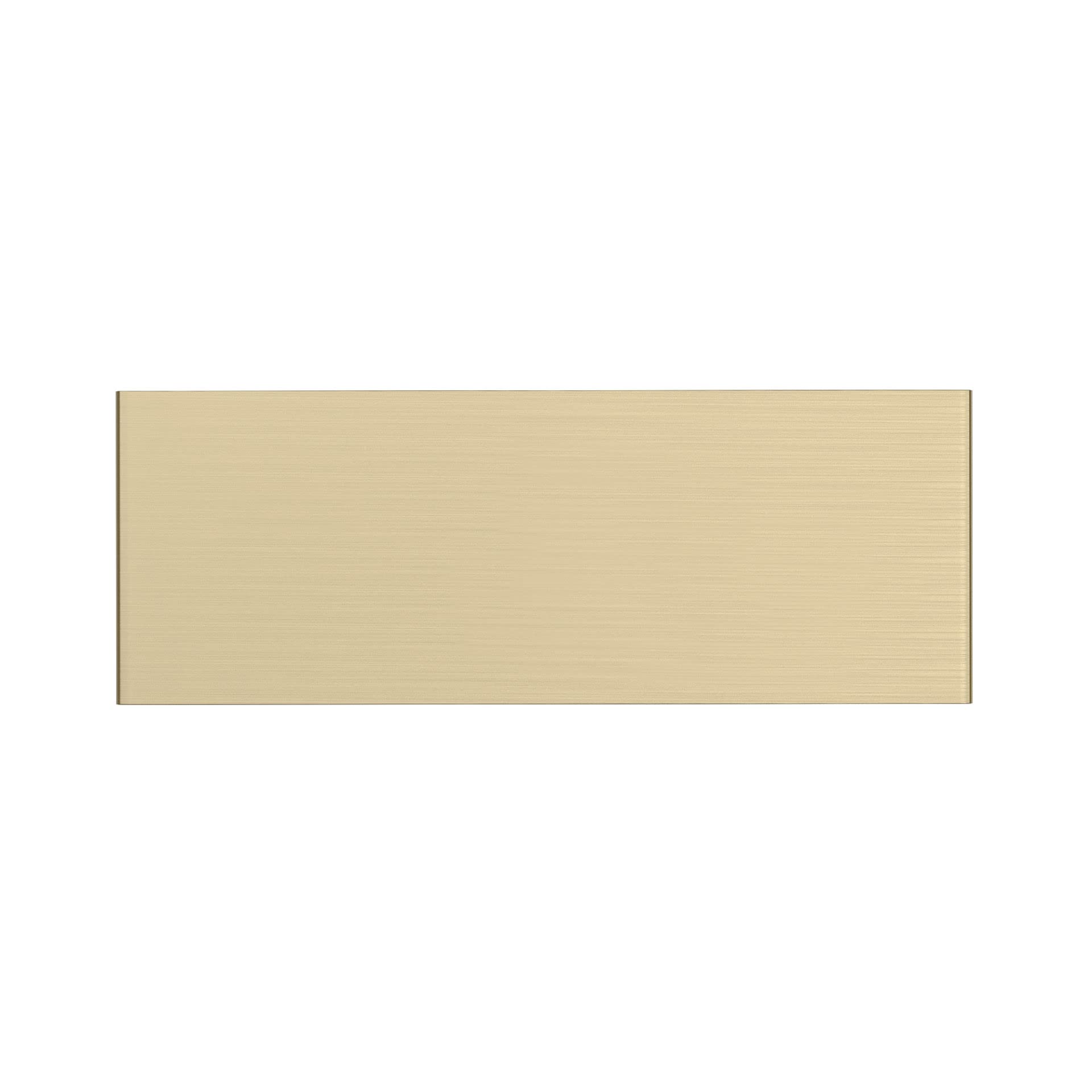 Richelieu Hardware 79761654165 5/8 in (16 mm) Center Brushed Gold Contemporary Cabinet Pull