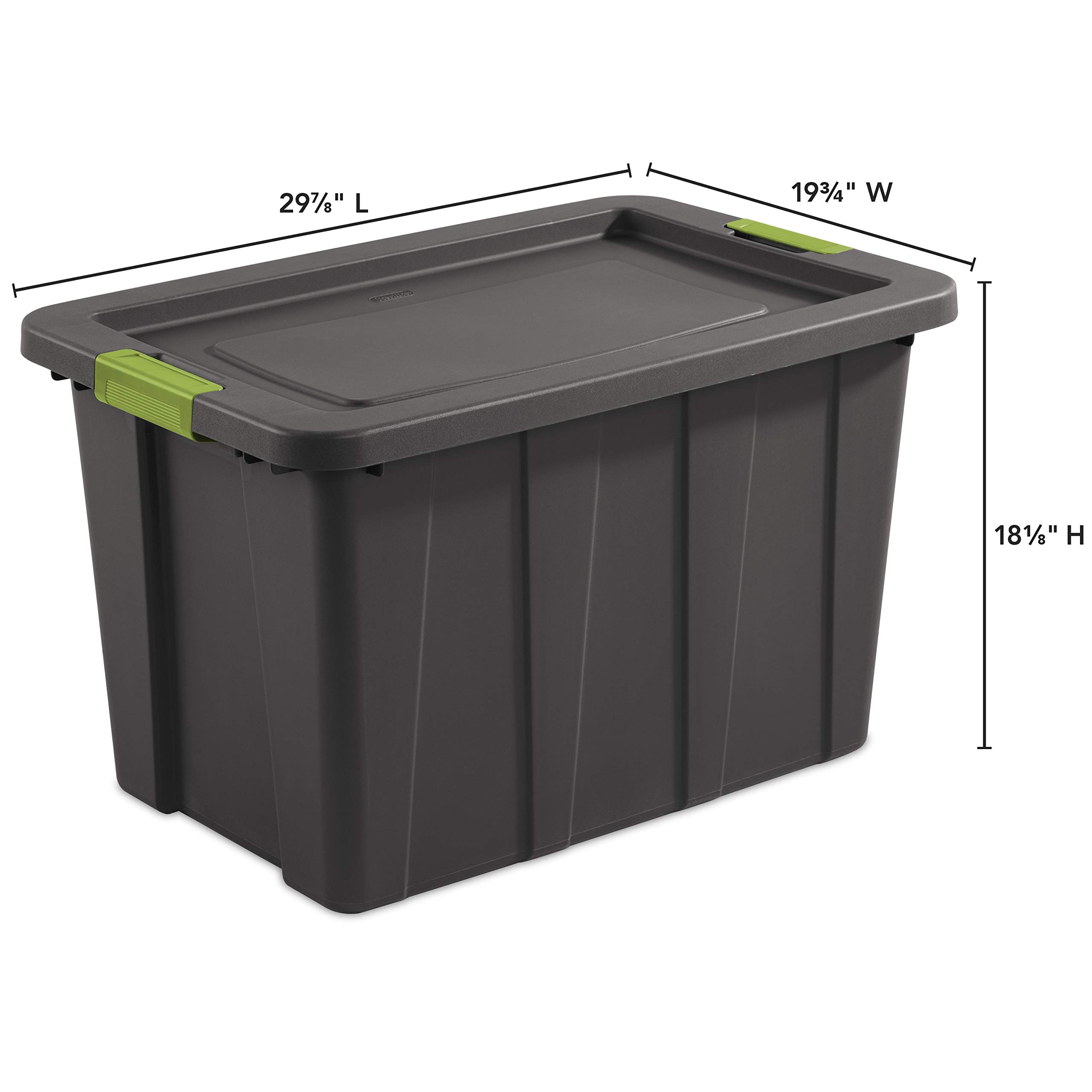 Sterilite 1527 – 30 Gal. Latching Tuff1 Tote (Pack of 1)