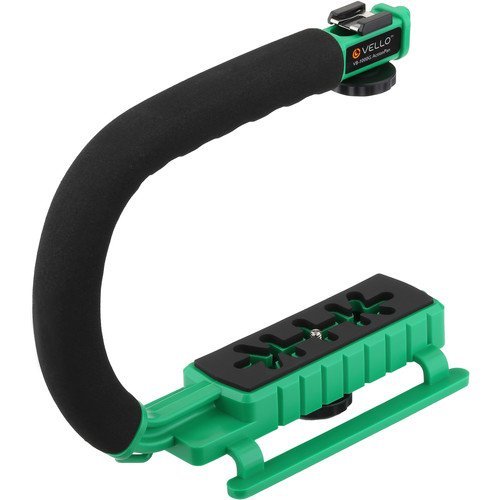 Vello ActionPan Professional Grade Stabilizing Action Grip/Handle (Green)