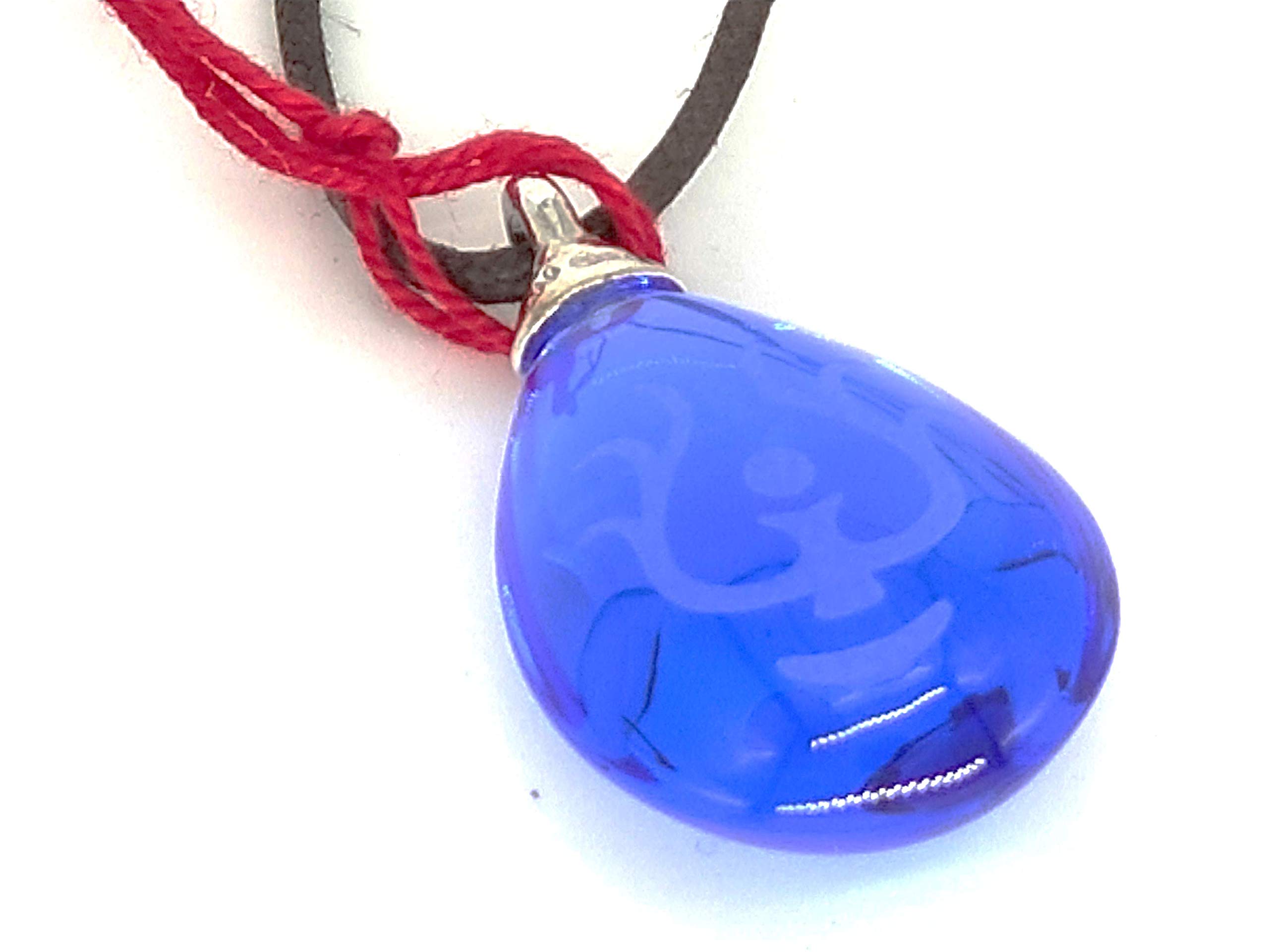 The Ghibli Museum Limited Hayao Miyazaki Baccarat「Castle in The Sky Laputa」Levitation Stone Crystal (Sapphire Blue) Pendant
