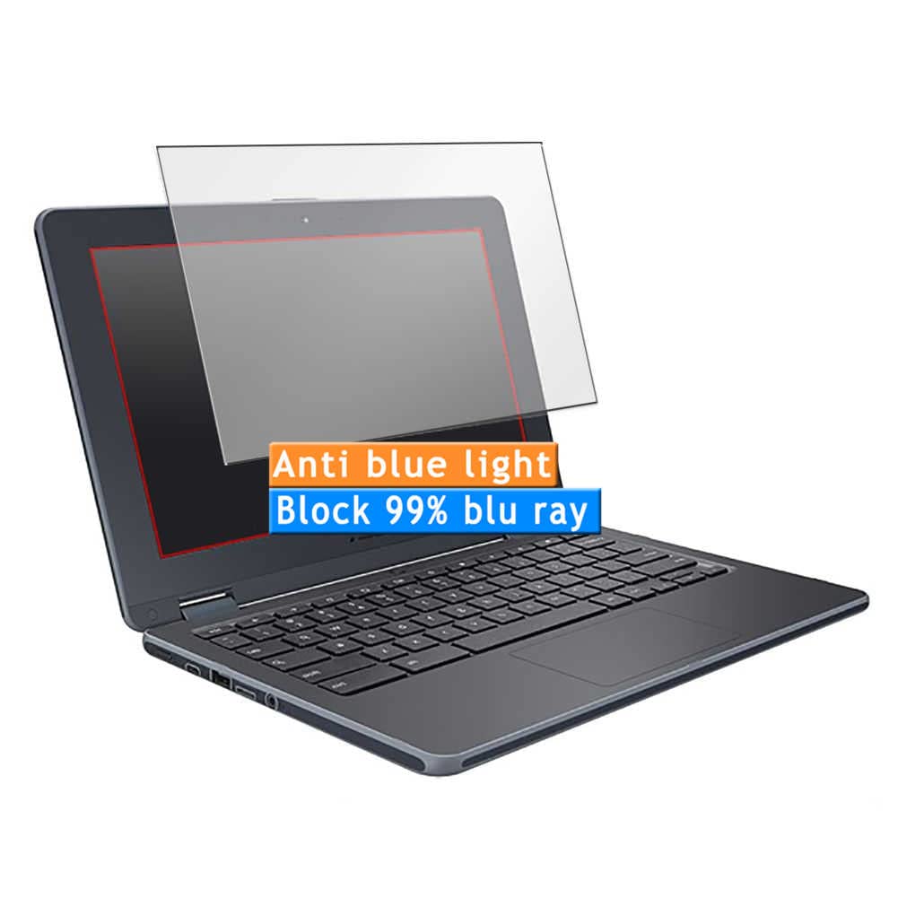 Vaxson 2-Pack Anti Blue Light Screen Protector, compatible with ASUS Chromebook C204 / C214-BW0029 11.6" TPU Film Protectors Sticker [ Not Tempered Glass ]