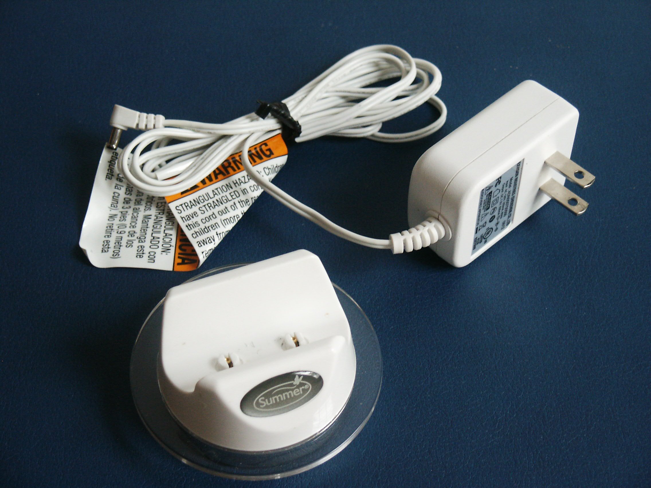 Summer 02000Z Baby Touch Recharge Base with Adaptor