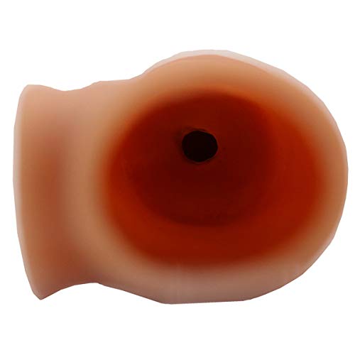 XL Size Amalgo 3 Inch Extender Sleeve Flesh, 10.75 Inches
