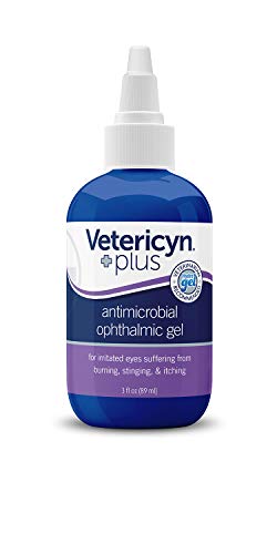 Vetericyn Plus Ophthalmic Eye Gel for Horses | Eye Ointment Alternative to Lubricate and Relieve Horse Eye Irritations, Safe for All Animals. 3 ounces