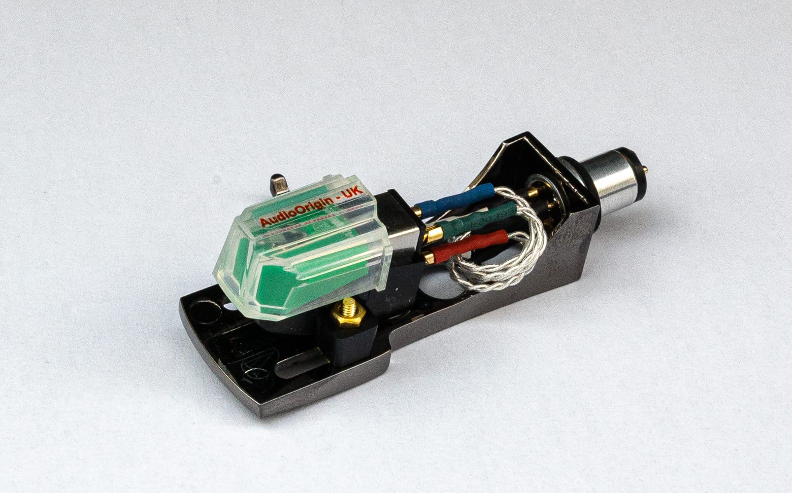 Titanium Headshell with AT VM95e Elliptical Stylus, Cartridge, Silver Litz Connections and V2 Pro Lube for Technics SL-1200, SL-1210, SL-1600, SL-1610, SL1700, SL-1710, SL-1800