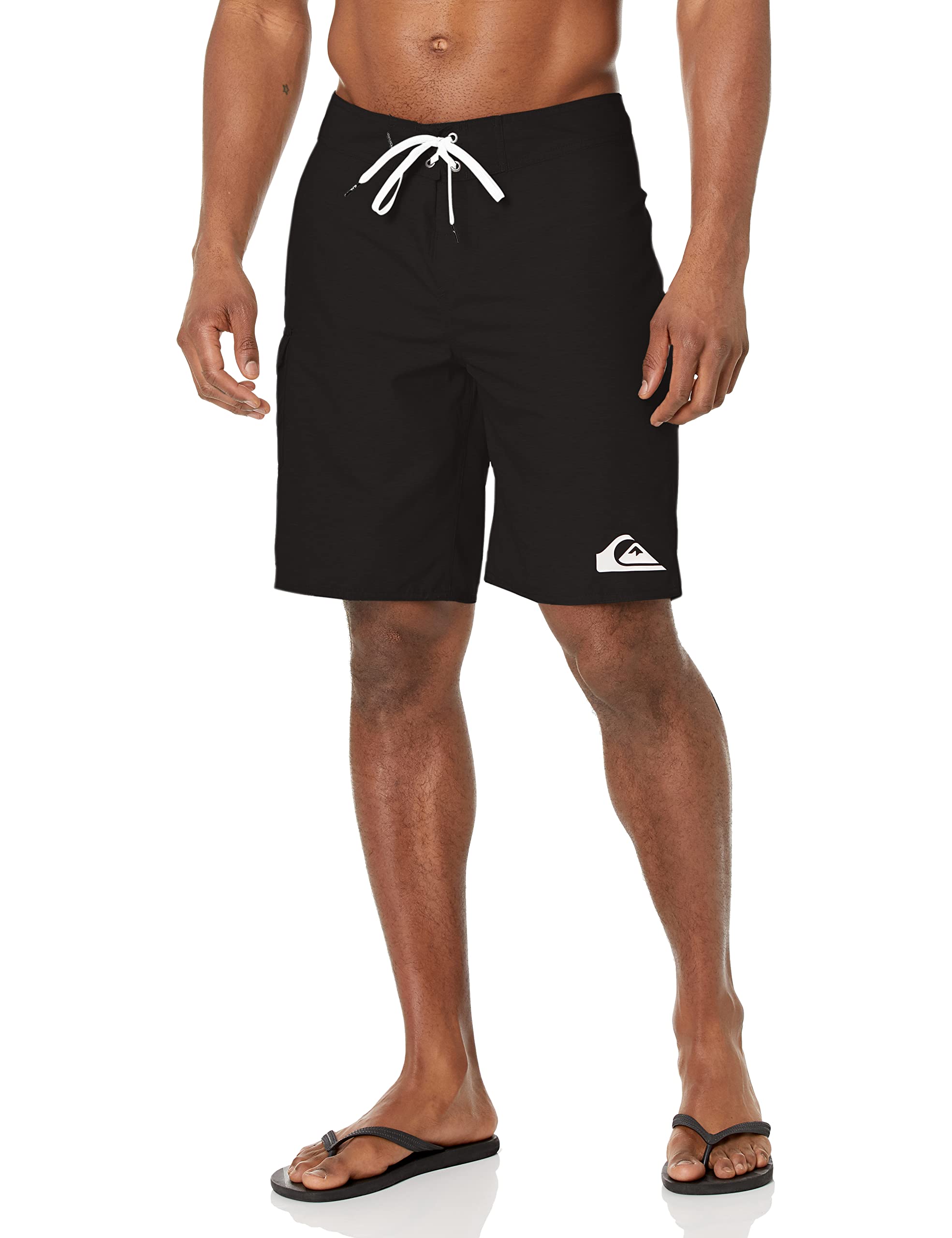 Quiksilver Men's Everyday 20 Inch Boardshort Swim Trunk Bathing Suit, Black, 33