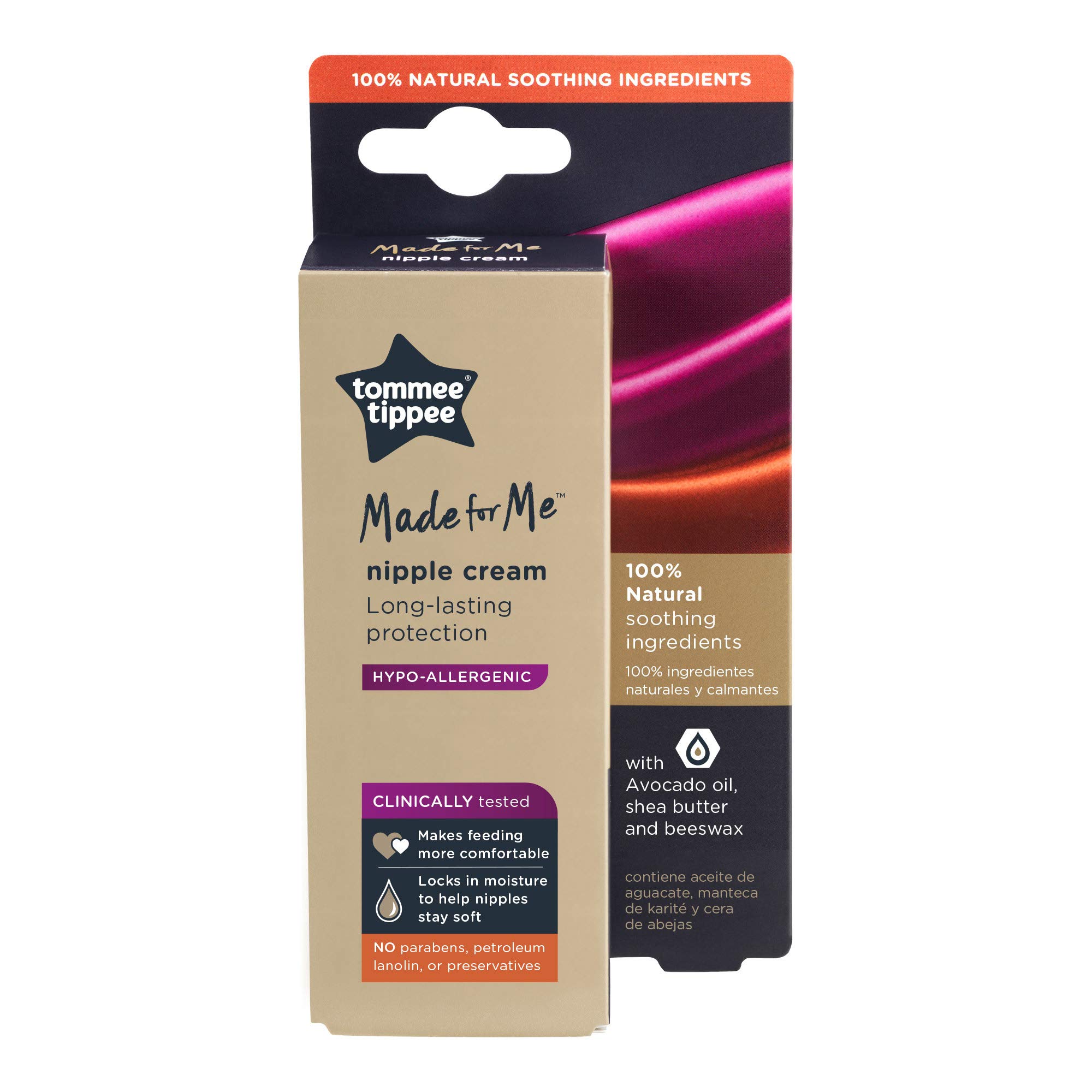 Tommee Tippee Made for Me Hypoallergenic Nipple Cream - 1.35oz/40ml
