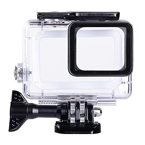 Trehapuva Underwater Housing Case Compatible with GoPro Hero(2018)/GoPro Hero7 Black/6/5 Waterproof Case Diving Protective Housing Shell Replacement Cover with Bracket for Go Pro Camera Accessories