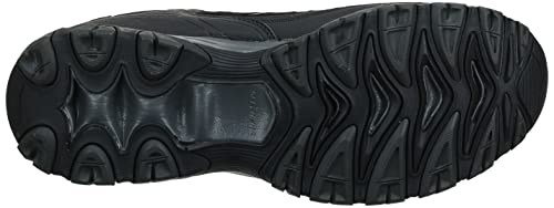 Skechers mens After Burn M. Fit Loafer, Black/Charcoal, 12 US, 51866-076