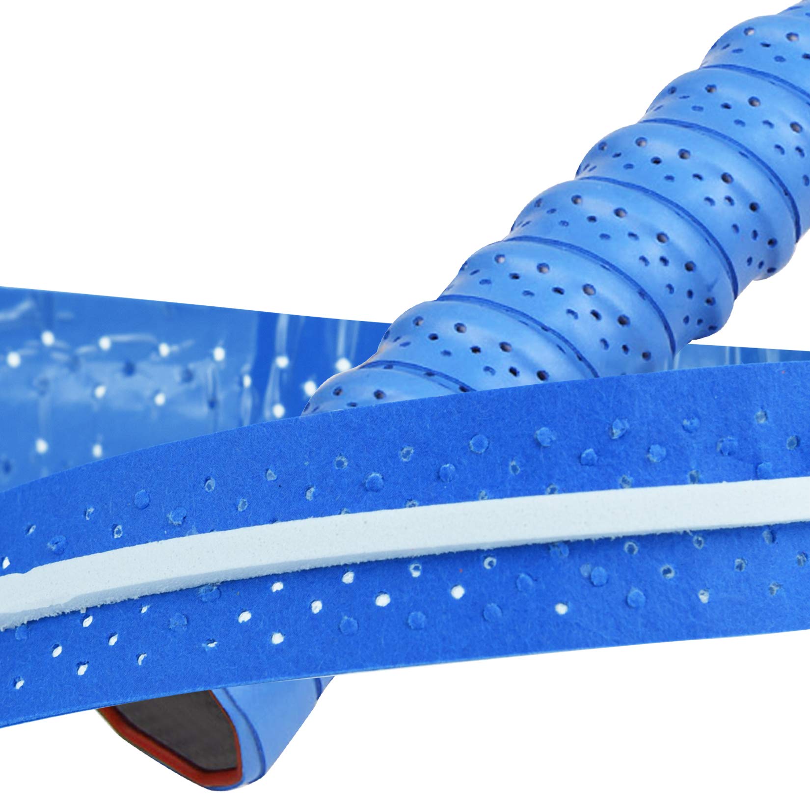 yeabwps 10 Piece Tennis Racket Grip Tape Anti Slip Super Absorbent Tennis Overgrip Badminton Overgrip