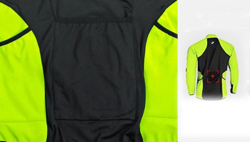 sponeed Wind Breakers Thermals for Men Cycling Jackets Windproof Fleece Coat for Biking US L Green