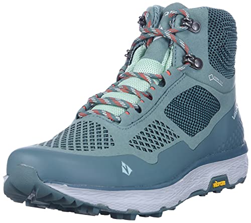 Vasque Womens Breeze LT GTX Gore-Tex Waterproof Breathable Hiking Boot Shoe, Trellis/Mist Green, 10