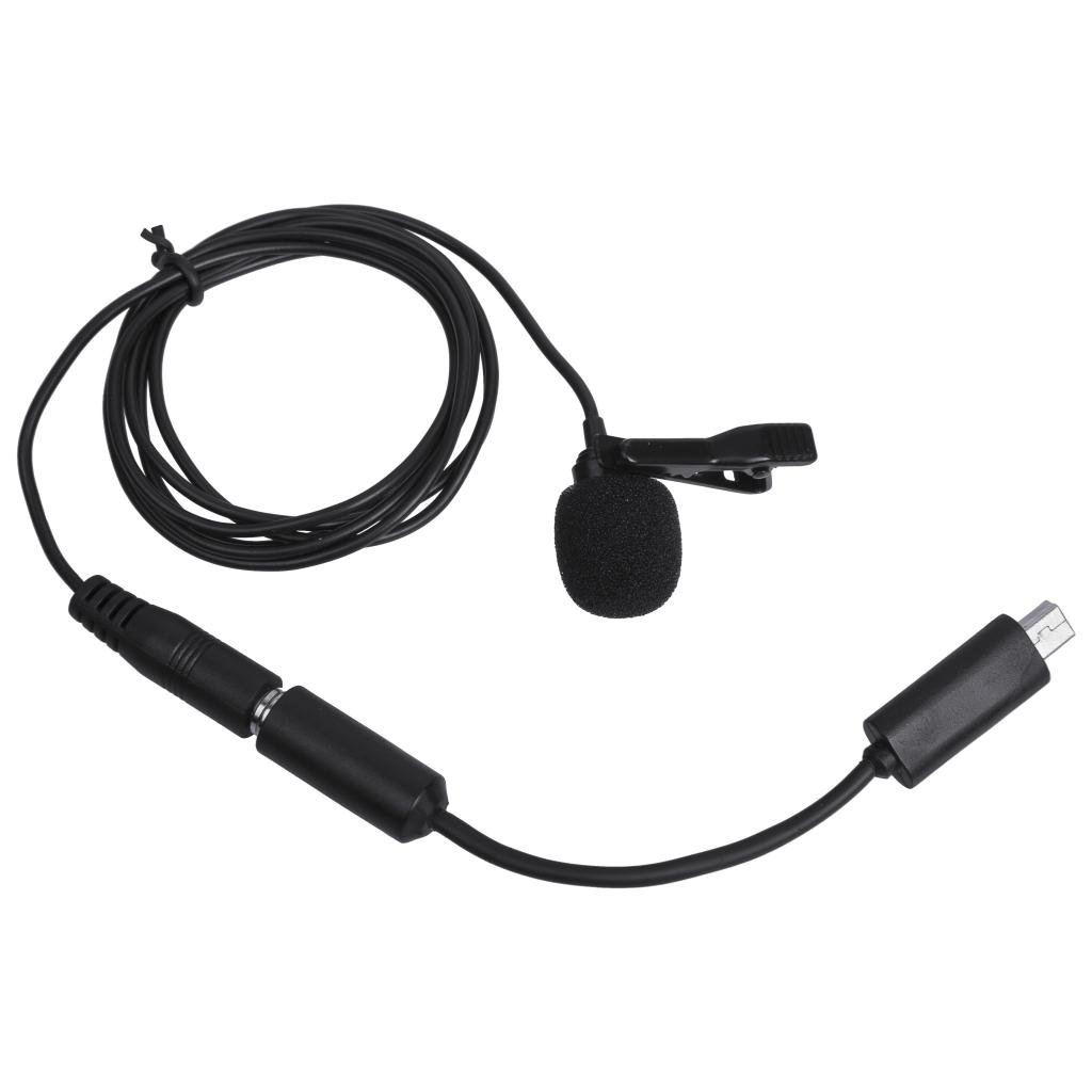 Polaroid Omni-Directional Condenser Lavalier Microphone For SLR Cameras, GoPro Action Cameras & Camcorders - Includes GoPro Mic Adapter For HERO 4, 3, 3+