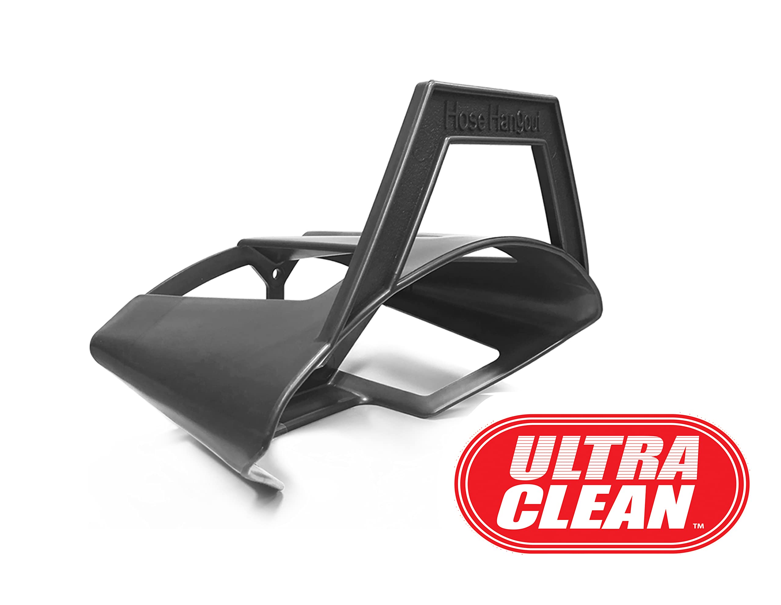 ULTRA CLEAN Central Vac Large Hose Hanger with Built-in Storage Cubby