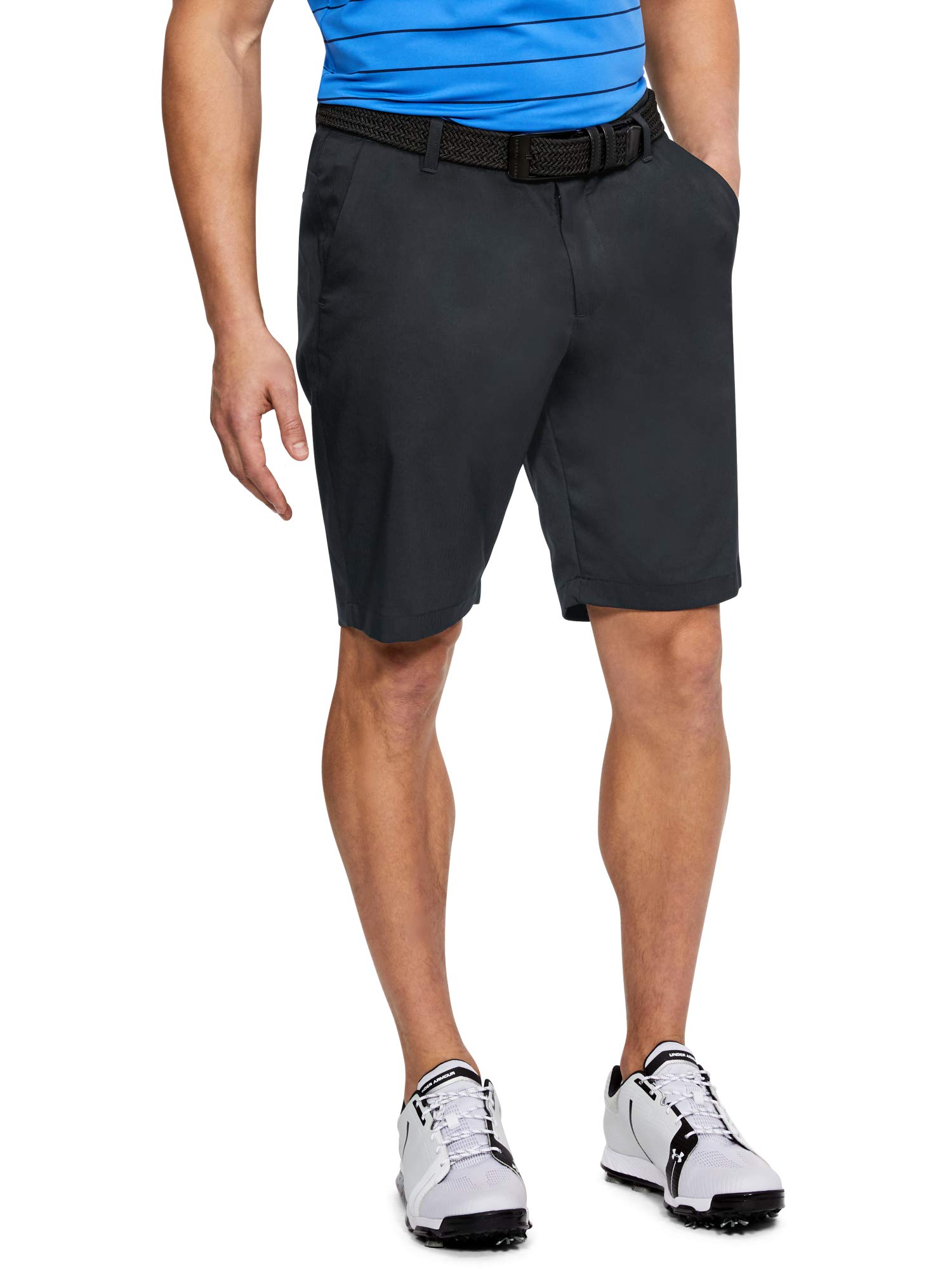 Under Armour Men's UA Showdown Tapered Shorts 36 Black
