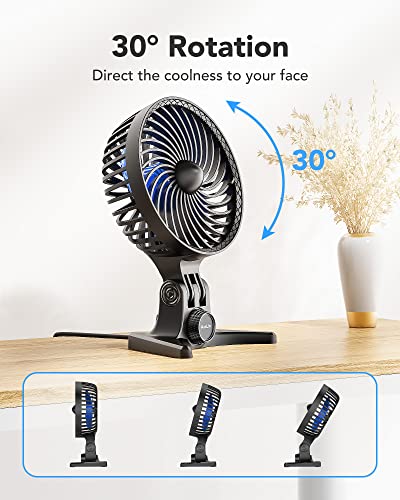 USB tabletop fan portable desktop mini fan foldable usb plug-in small fan multi-speed shift personal fan mute desktop fan office adjustable angle high wind power can be plugged into the computer fan