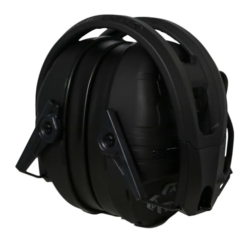 Walker's Rechargeable Lightweight Shooting Hunting Range Electronic Slim Low Profile Hearing Protection FireMax Earmuffs