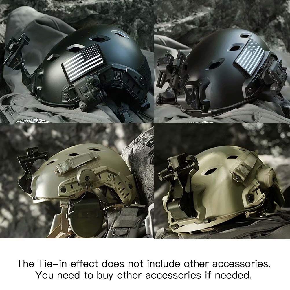 Tongcamo Helmet Bump Helmet Fast BJ Tape for Men Multicam Sports Hunting Shooting