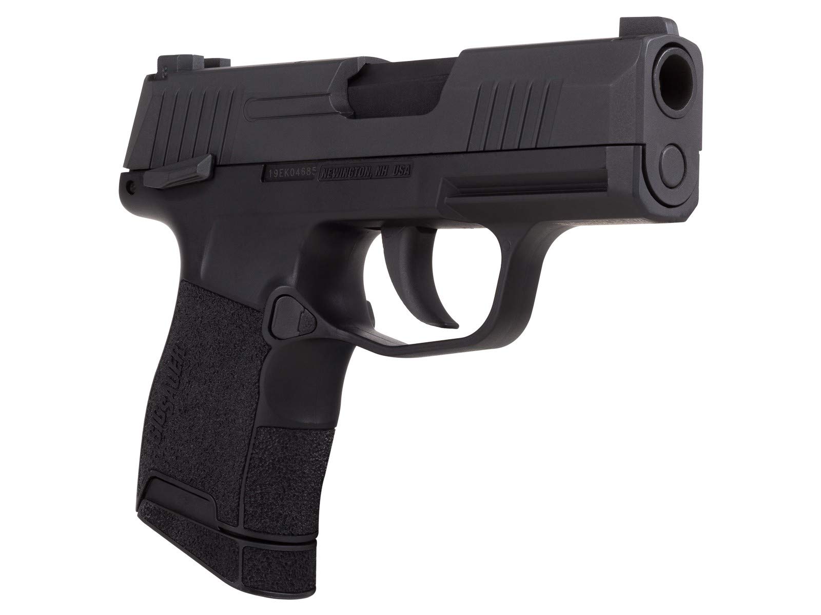 Sig Sauer P365 BB Gun Air Pistol with CO2 12 Gram (5 Pack) and Pack of 100 Airgun .177/4.5mm Steel BBS Bundle