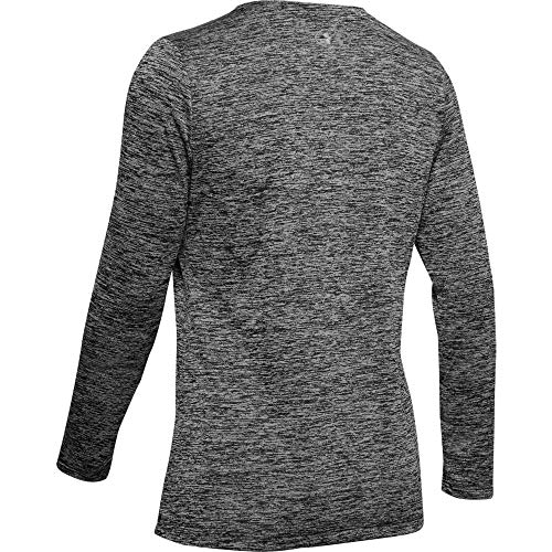 Under Armour Women's UA Tech Twist Crew Long Sleeve XS Black