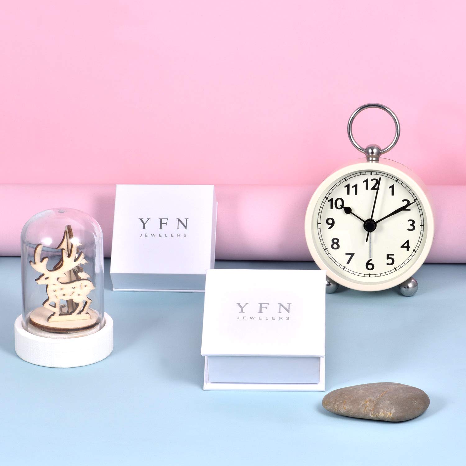 YFN Sterling Silver You are My Sunshine Sunflower Statement Ring with Cubic Zirconial Band Gifts (8)