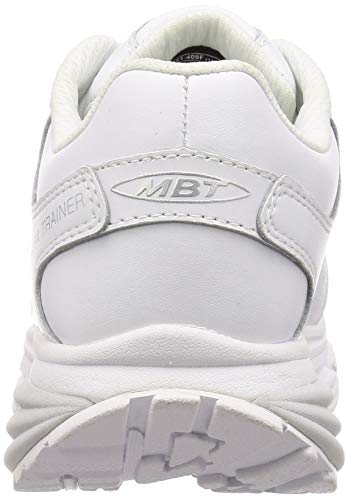 Women's Simba Trainer White/Silver Fitness Walking Sneakers 700861-409F Size 8