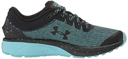 Under Armour Women's Charged Escape 3 Athletic Shoe, Black (004)/BLUE Haze, 11 M US