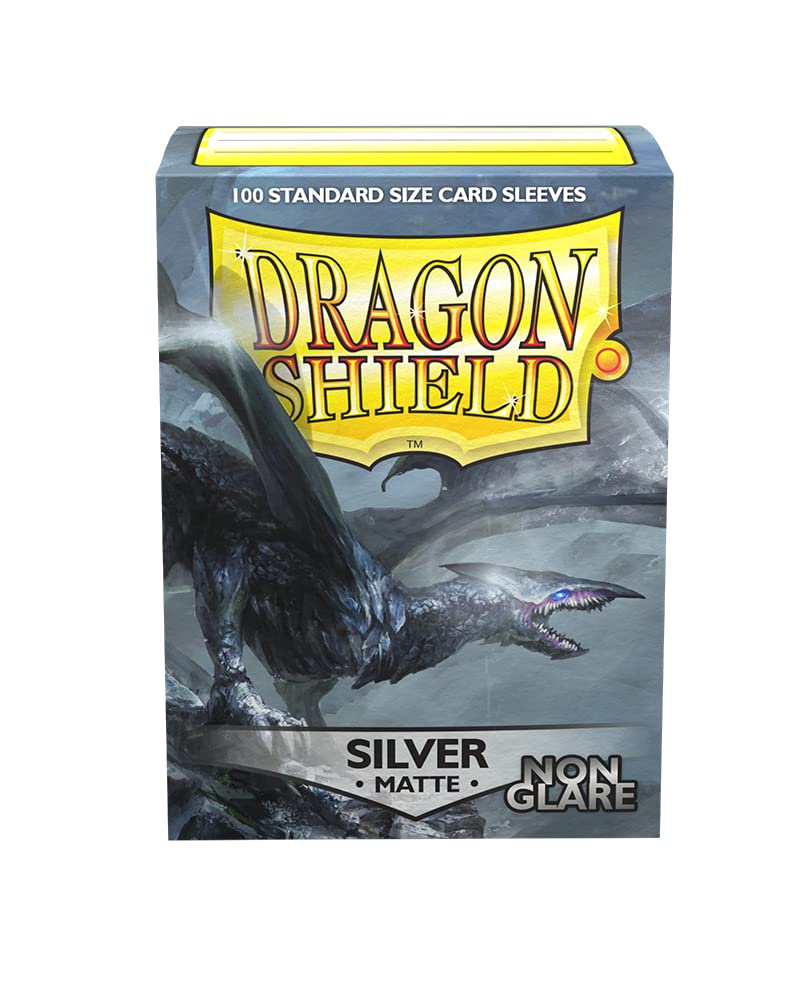Sleeves: Dragon Shield Matte Silver NonGlare (100)