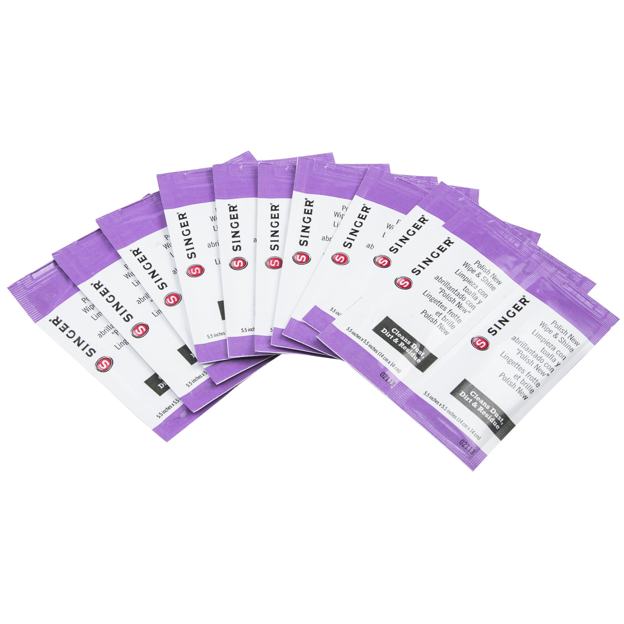 SINGER Shine Sewing Machine Cleaning Wipes